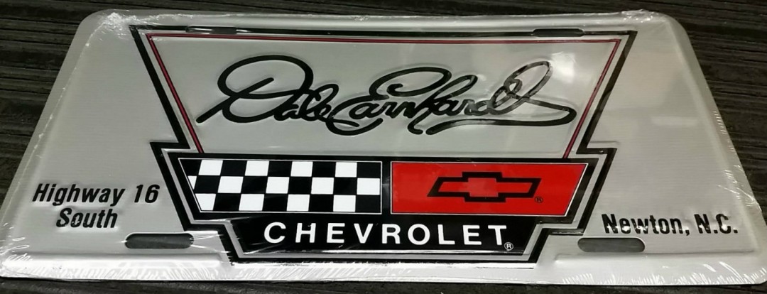 Custom Dale Earnhardt Chevrolet License Plate | Dale Earnhardt ...
